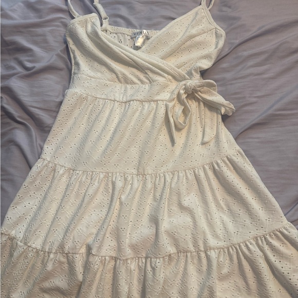 VENUS | Dresses | Venus Cream Tiered Ruffled Sundress | Poshmark